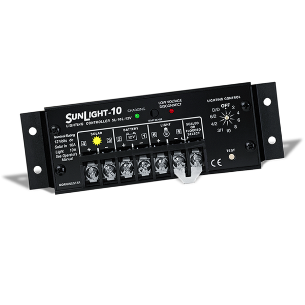 MorningStar SunLight 10A 12V PWM Lighting Controller with LVD ‣ SOLARONLINE