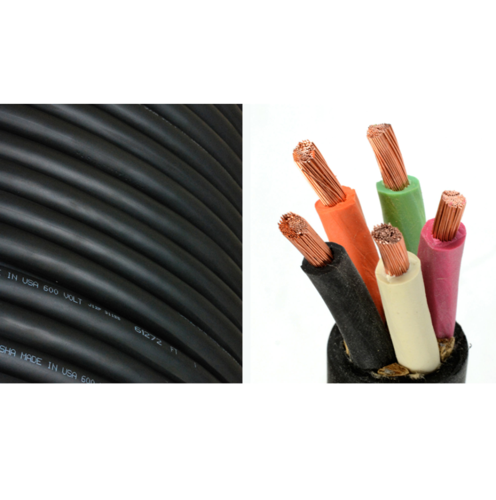 RV, #10 3-Conductor SOOW Portable Cord 600V UL/CSA – BLK (Sold Per Foot ...