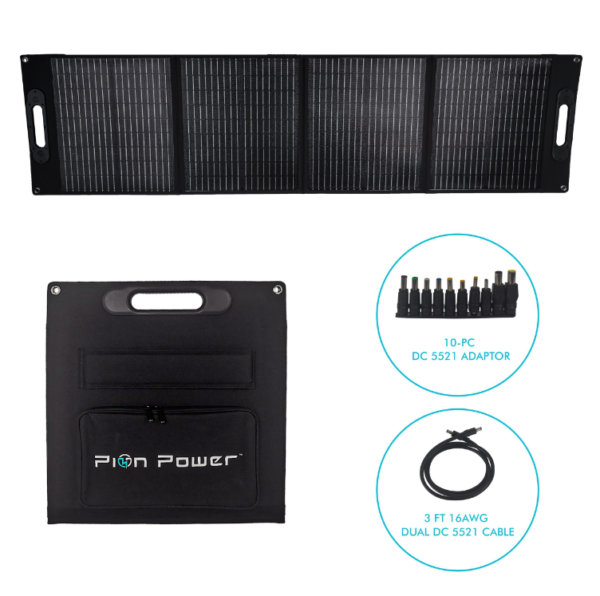 Pion Power SP100W Foldable Solar Panel ‣ SOLARONLINE