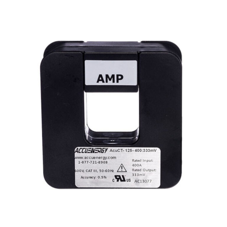 CT, 400A nominal, 0.5%, 333mV, split-core, 1.25″ ‣ SOLARONLINE