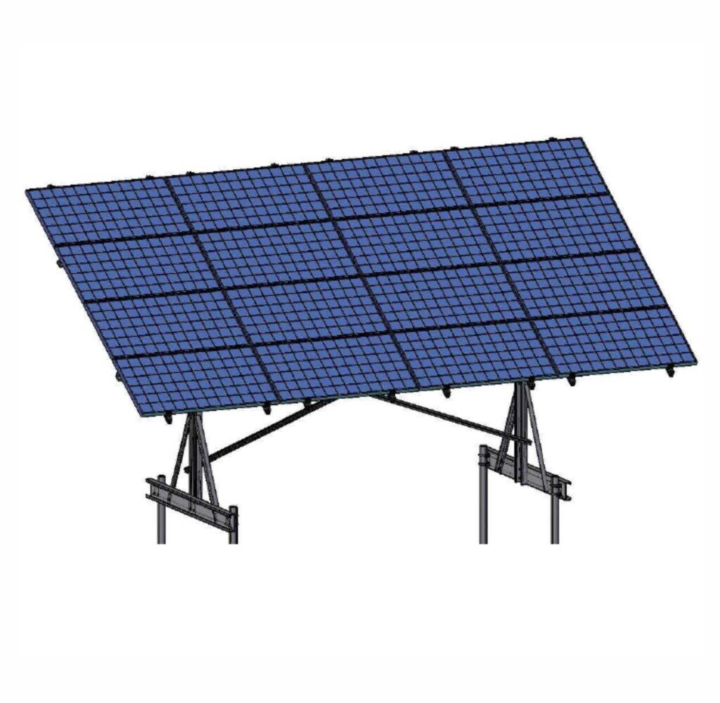Pion Power Adjustable Ground Mount – 10 – 14 Panel Configuration ...